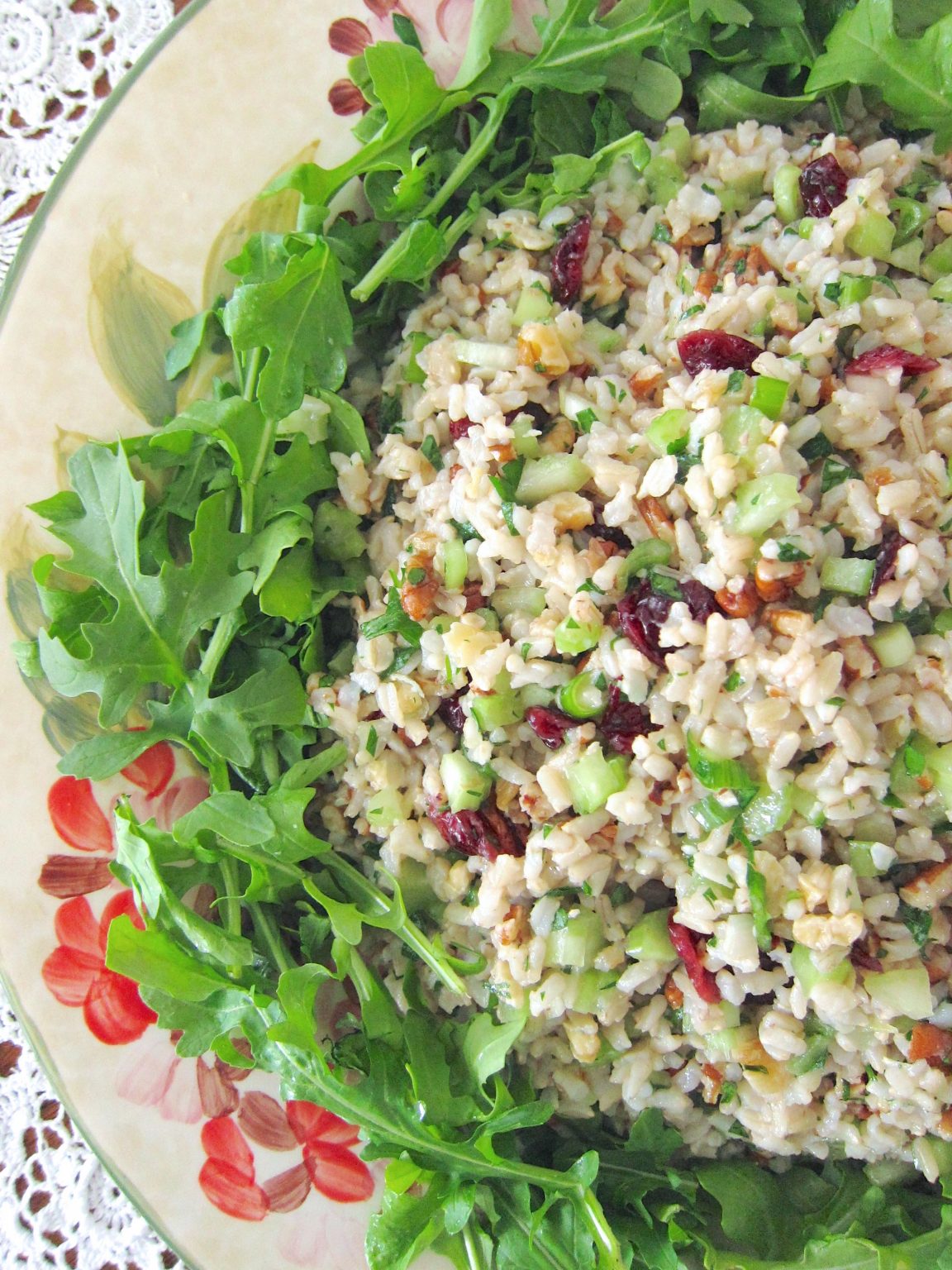 Fruit and Nut Rice Salad – Dolly’s Kettle