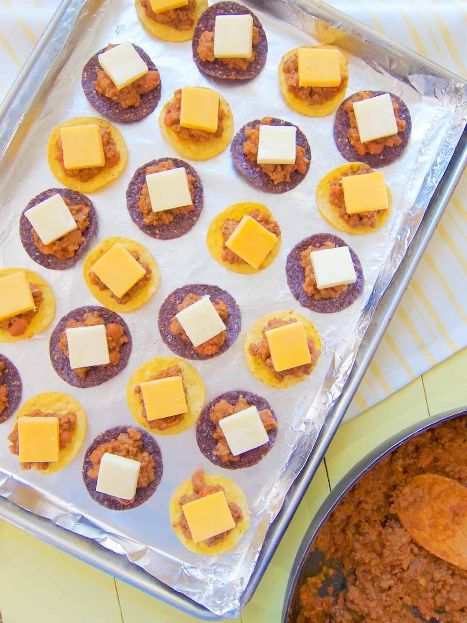 Checkerboard Nachos – Dolly’s Kettle