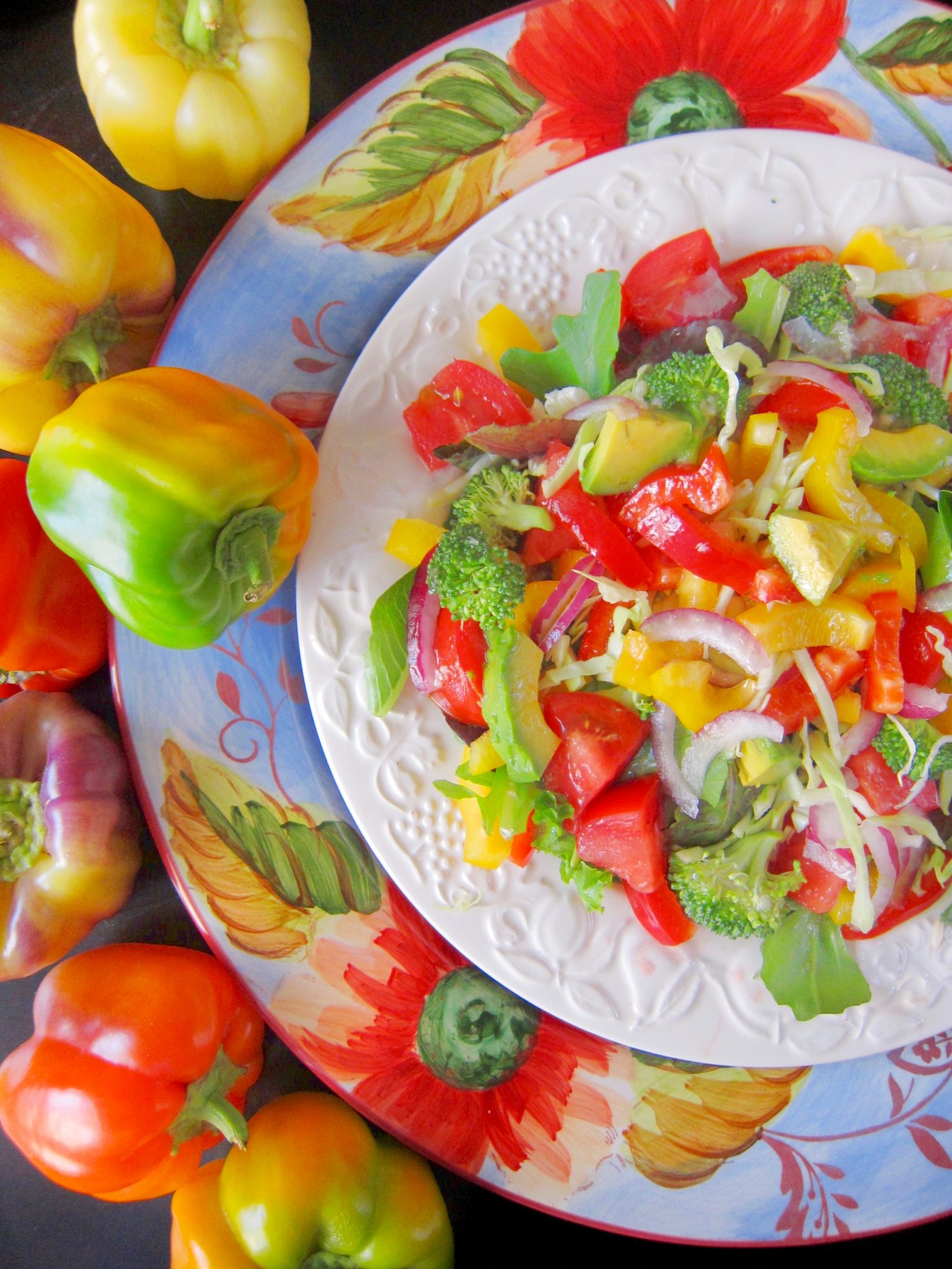 Sweet Pepper Salad – Dolly’s Kettle