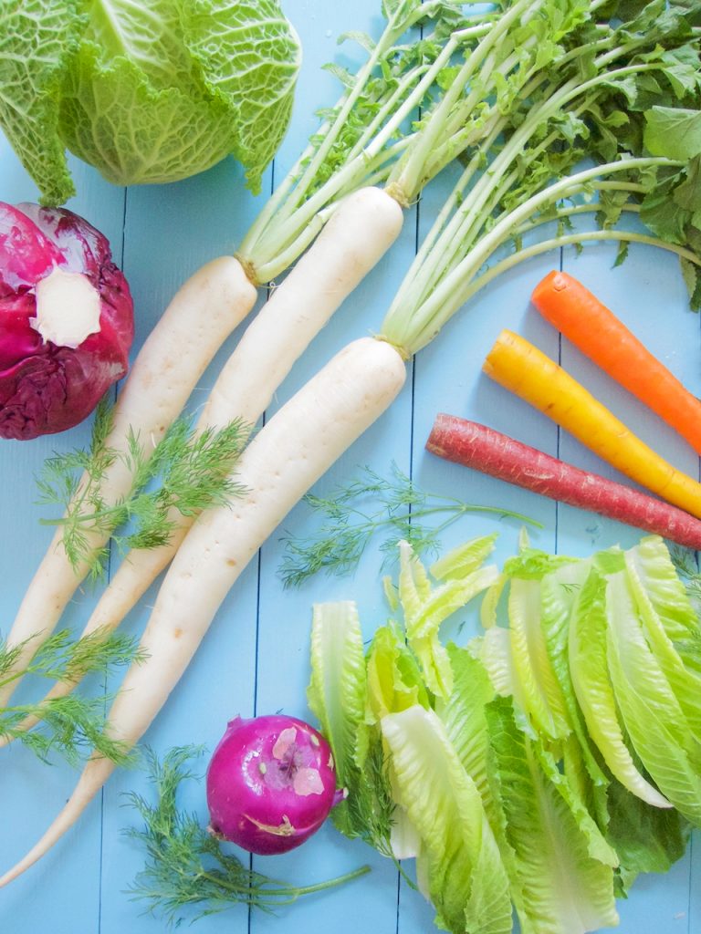 Daikon Radish Salad – Dolly’s Kettle